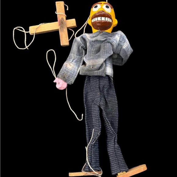 Toys | Vintage Homer Simpson Rare String Puppet Marionette | Poshmark